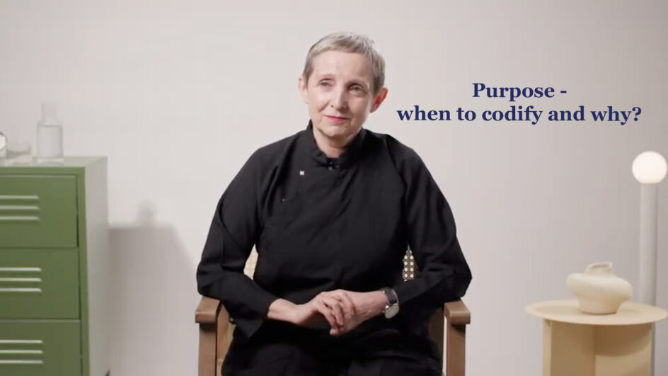 Purpose – when to codify and why? - On Reflection | Circus